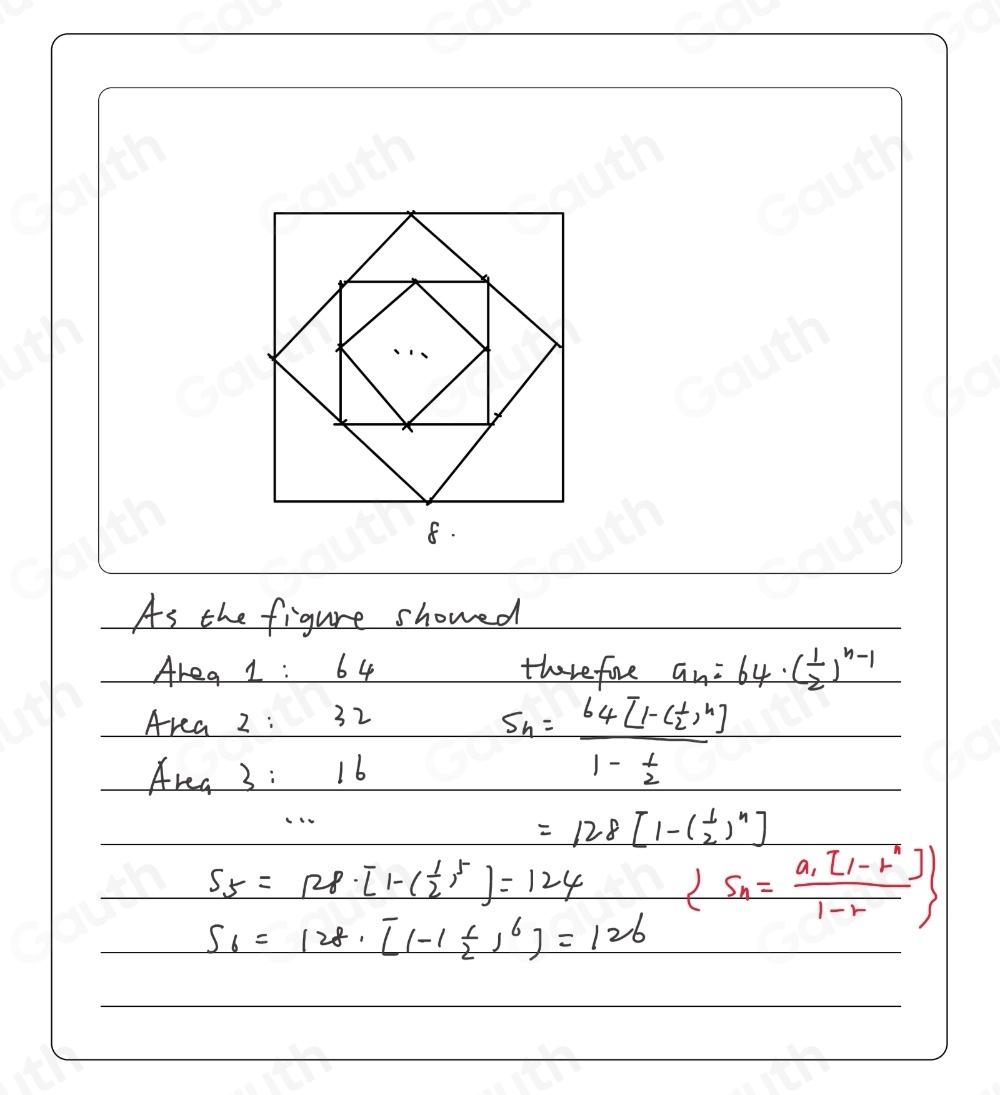 Solved: A new square is formed by joining the midpoints of the ...