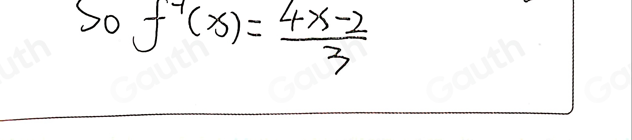 Solved: Question 1) Identify the inverse of the function. f(x)= (3x+2 ...