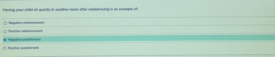 Solved: Having your child sit quietly in another room after misbehaving ...