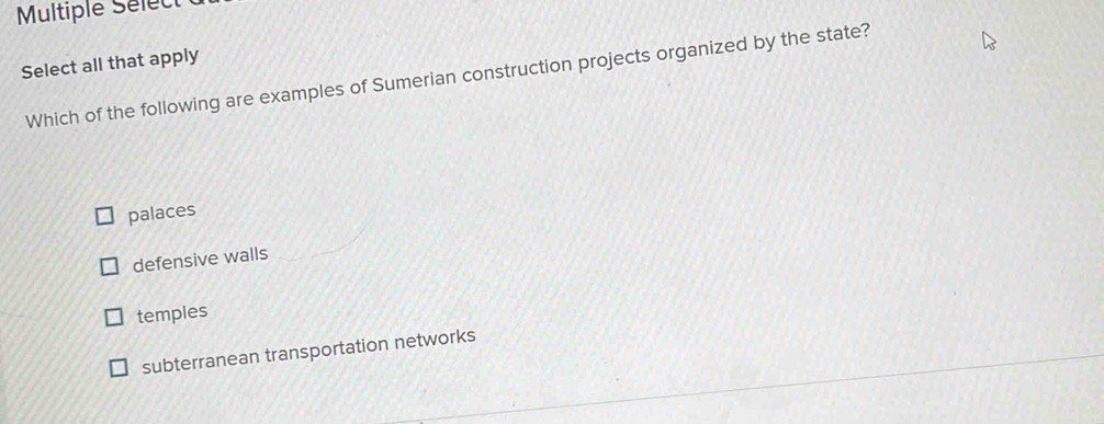 Solved: Multiple Select Select all that apply Which of the following ...