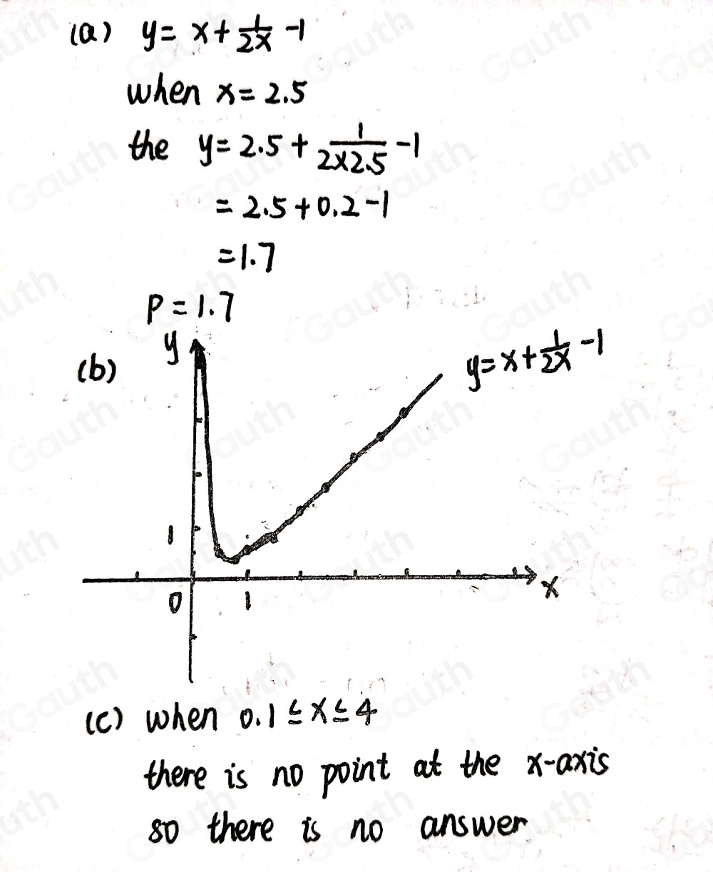 Solved: 12. The variables x and y are connected by the equation y=x+ 1 ...