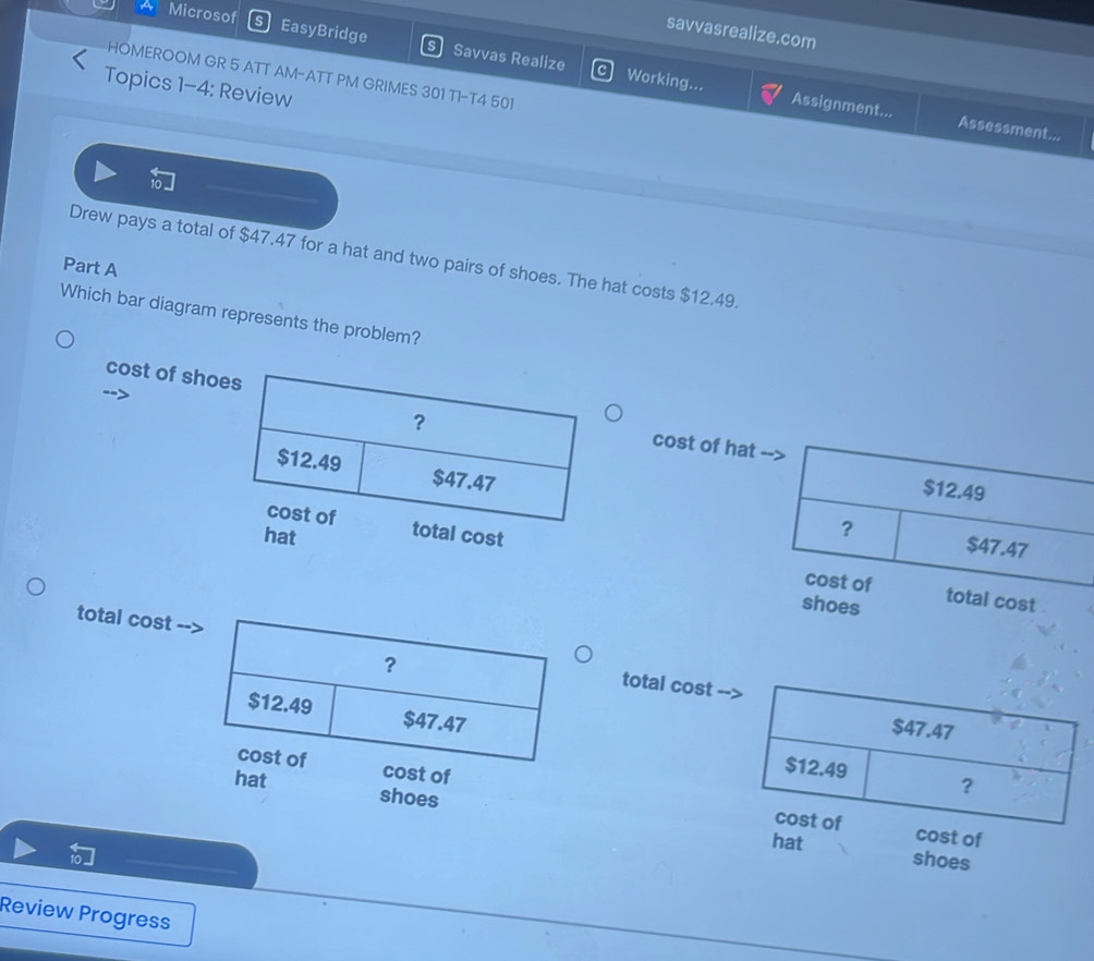 Solved: savvasrealize.com Microsof EasyBridge Savvas Realize HOMEROOM ...