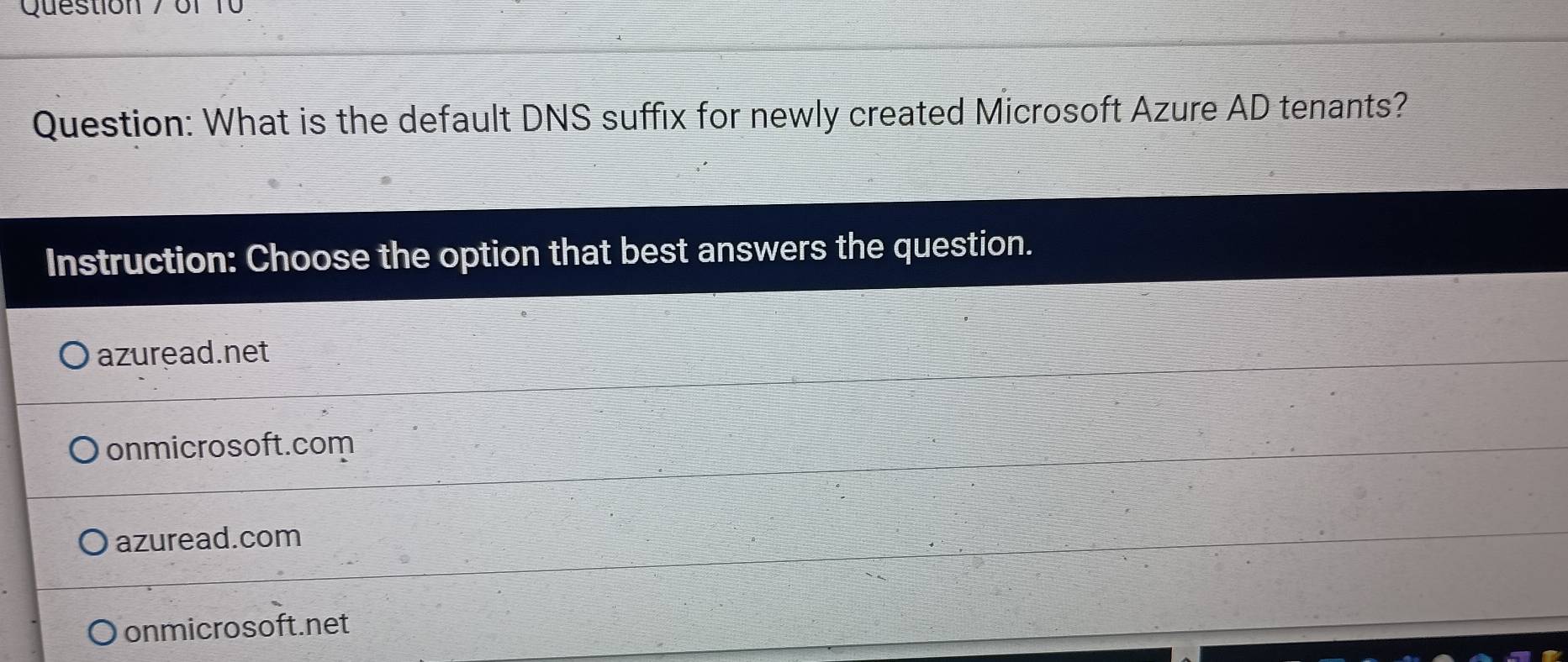Solved: What is the default DNS suffix for newly created Microsoft ...