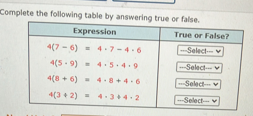 Solved: Complete the following table by answ [Math]