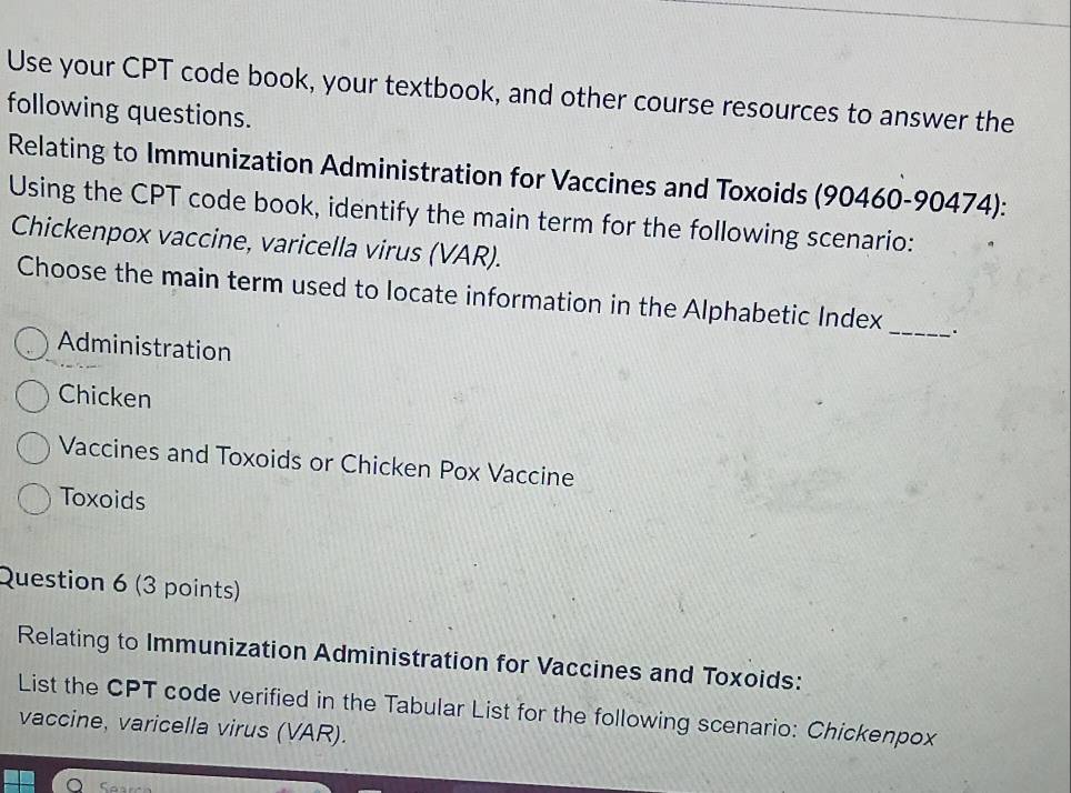 Solved: Use your CPT code book, your textbook, and other course resources to answer the ...