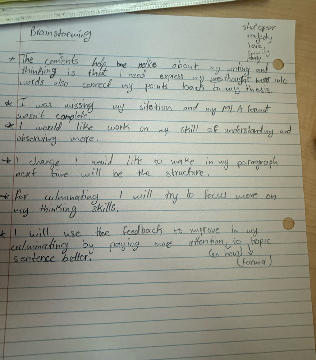 Solved: shehespear Brainsforwing radedy love Caamily puberly * TThe ...