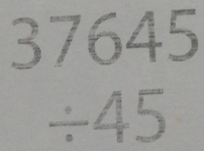 Resuelto:37645 ÷45