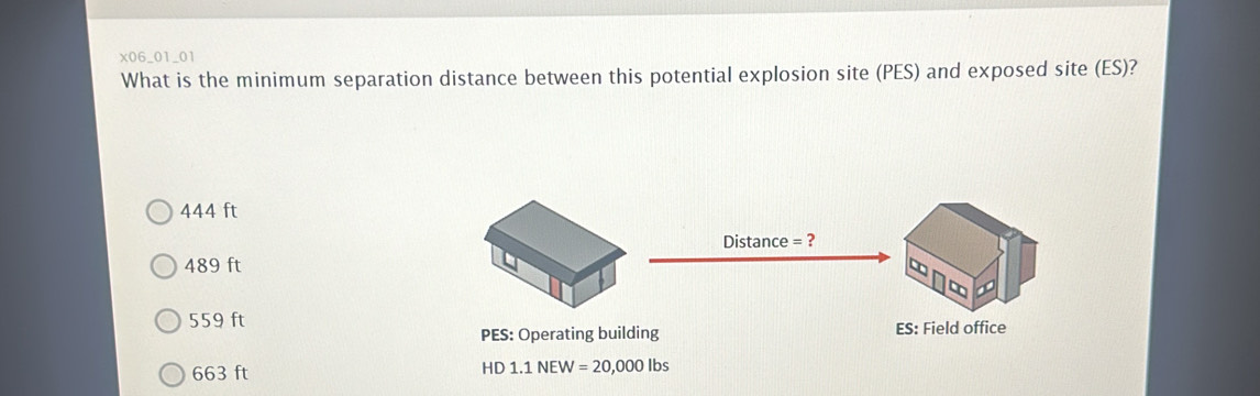 Solved: x06_01_01 What is the minimum separation distance between this ...