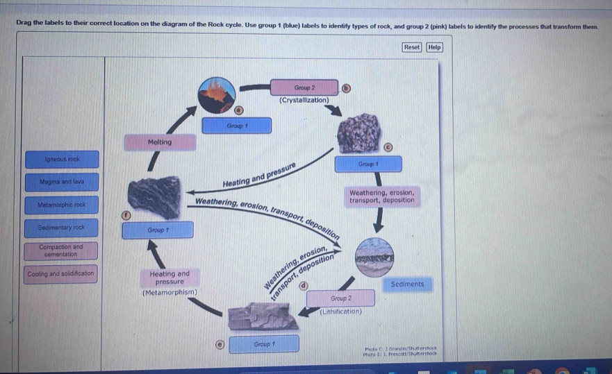 Solved: Drag the labels to their correct location on the diagram of the ...