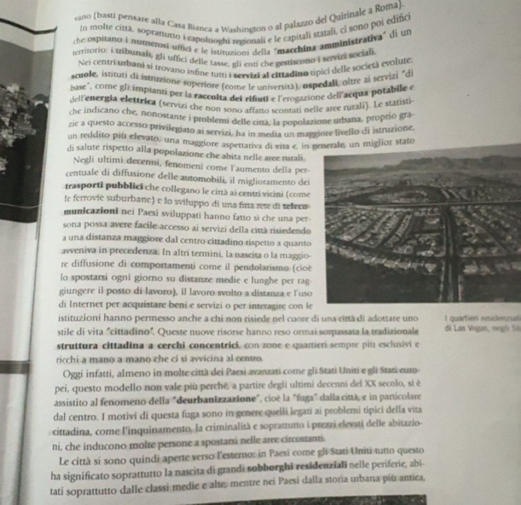 Risolto:vano (basti pensare alla Casa Bianca a Washington o al palazzo ...