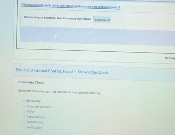 Solved: Video in accessible media player with closed captions ...