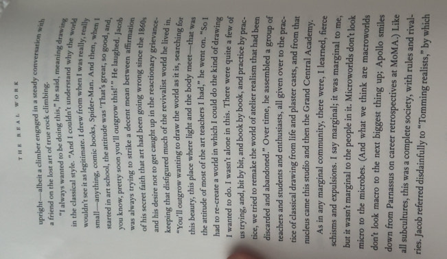 Solved: A L W O R K upright—albeit a climber engaged in a steady ...