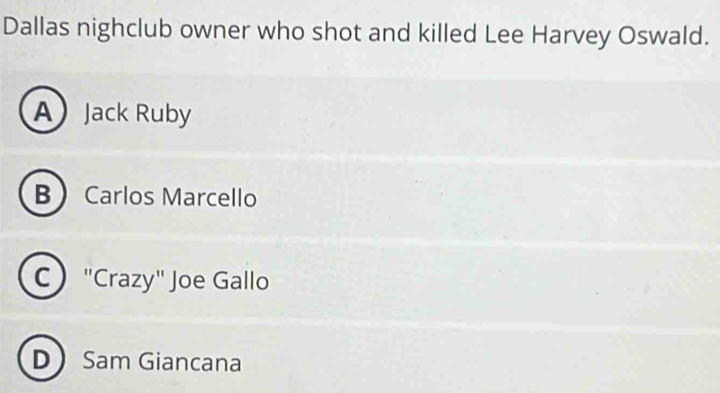 Solved: Dallas nighclub owner who shot and killed Lee Harvey Oswald ...