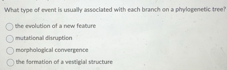 Solved: What type of event is usually associated with each branch on a ...