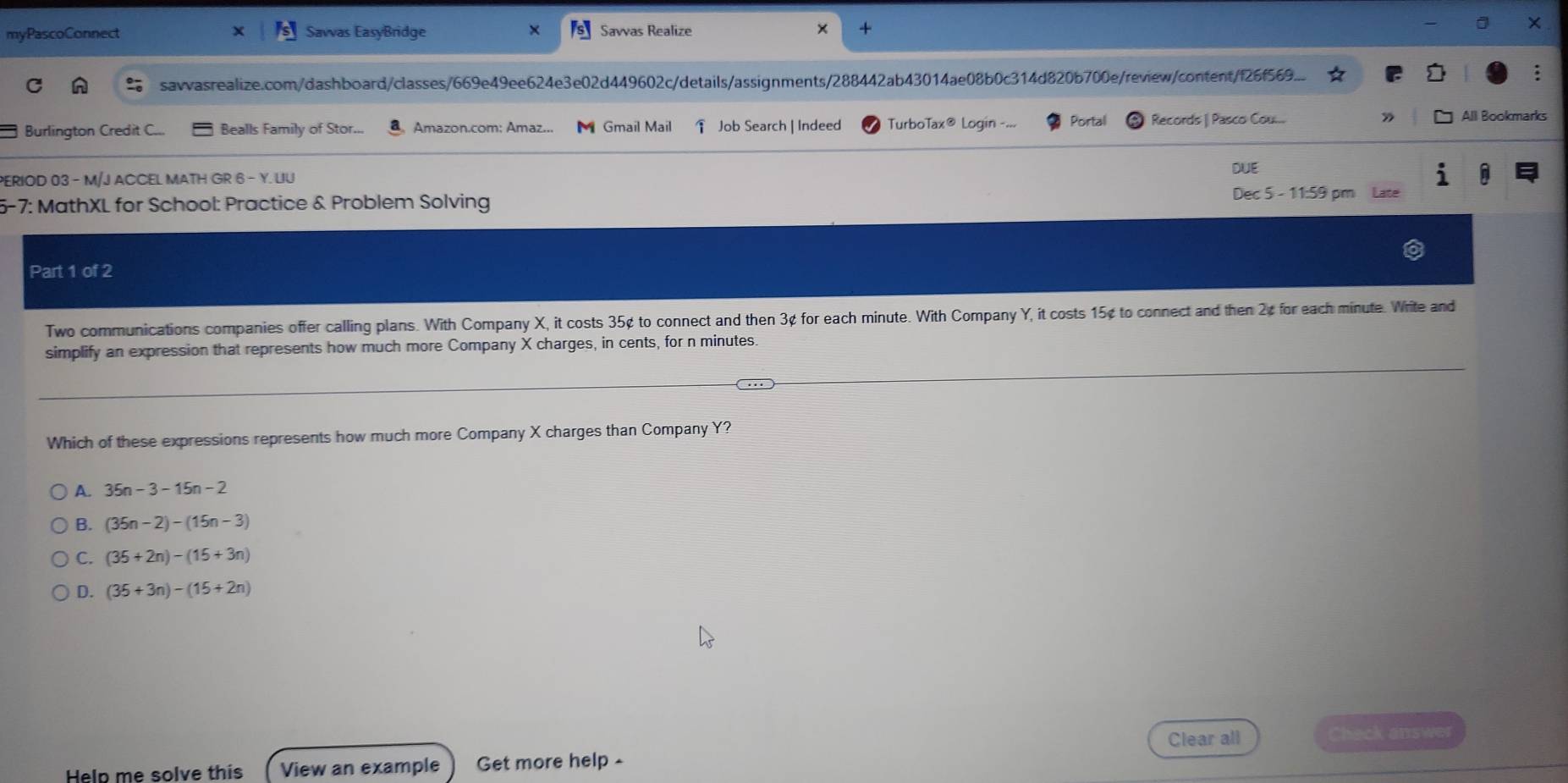 Solved: myPascoConnect Savvas EasyBridge Savvas Realize + a X ...