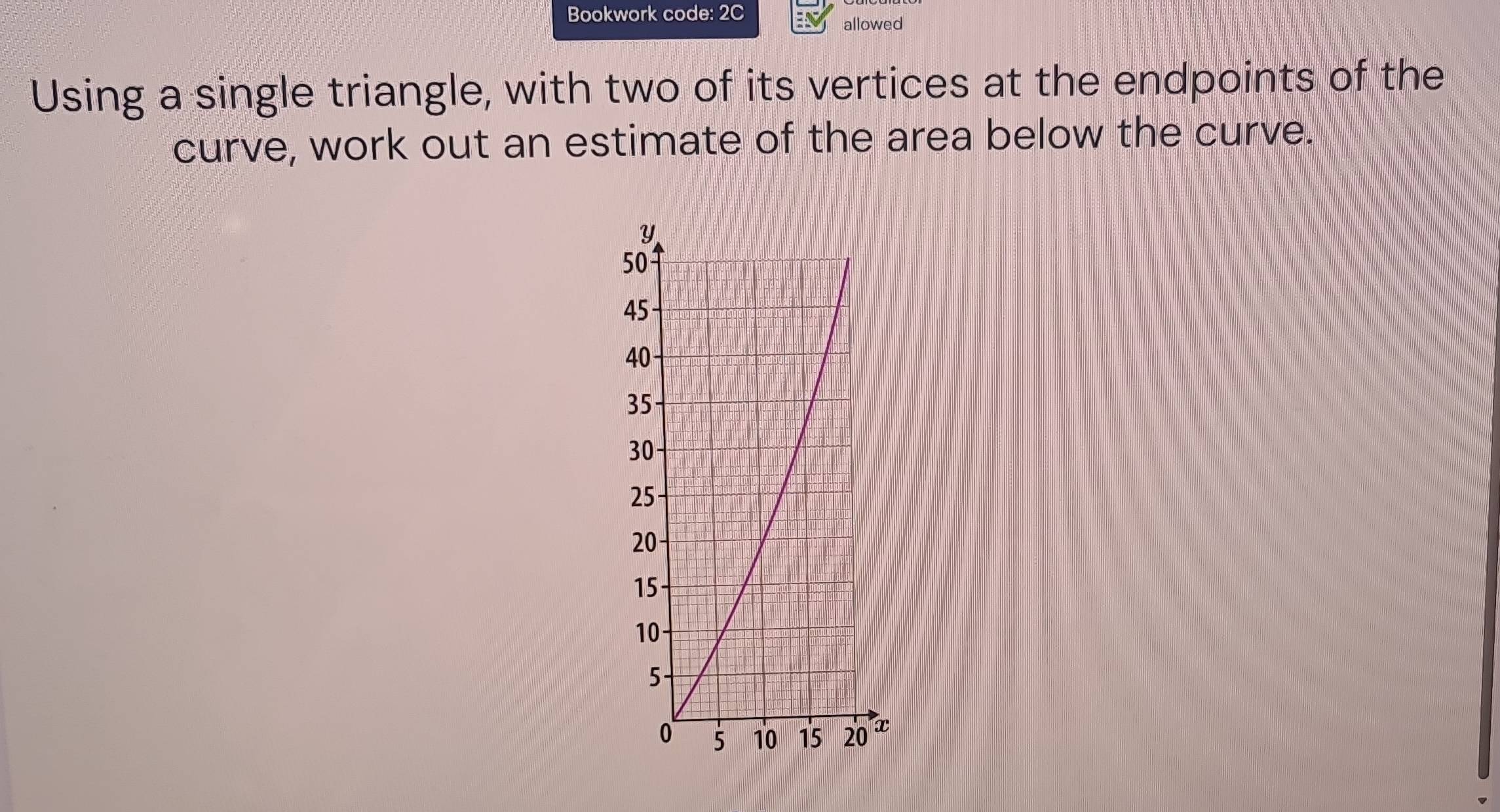 Solved: Bookwork code: 2C allowed Using a single triangle, with two of ...