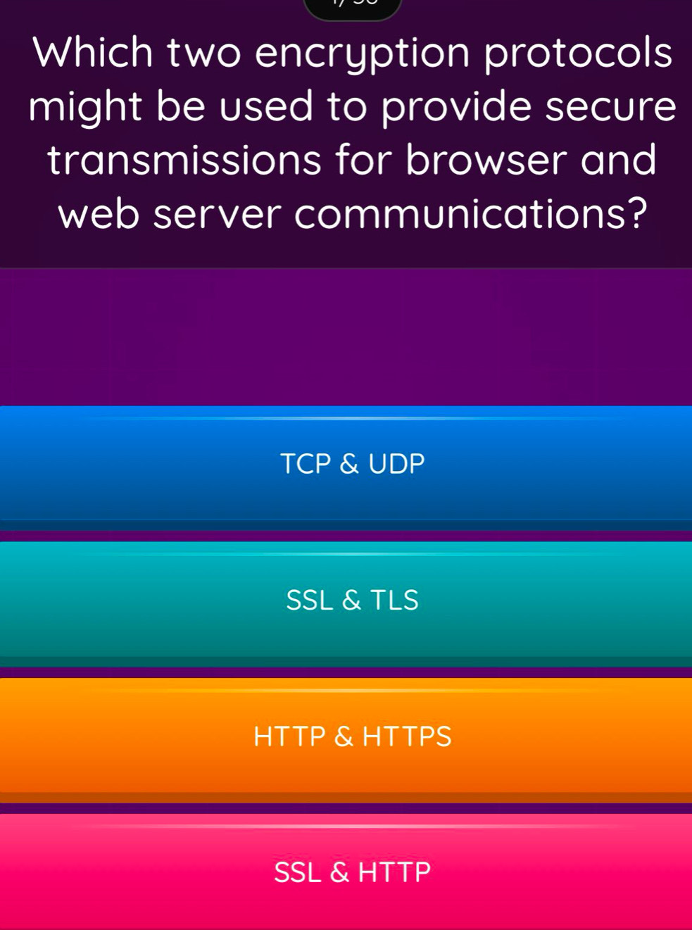Solved: Which two encryption protocols might be used to provide secure ...