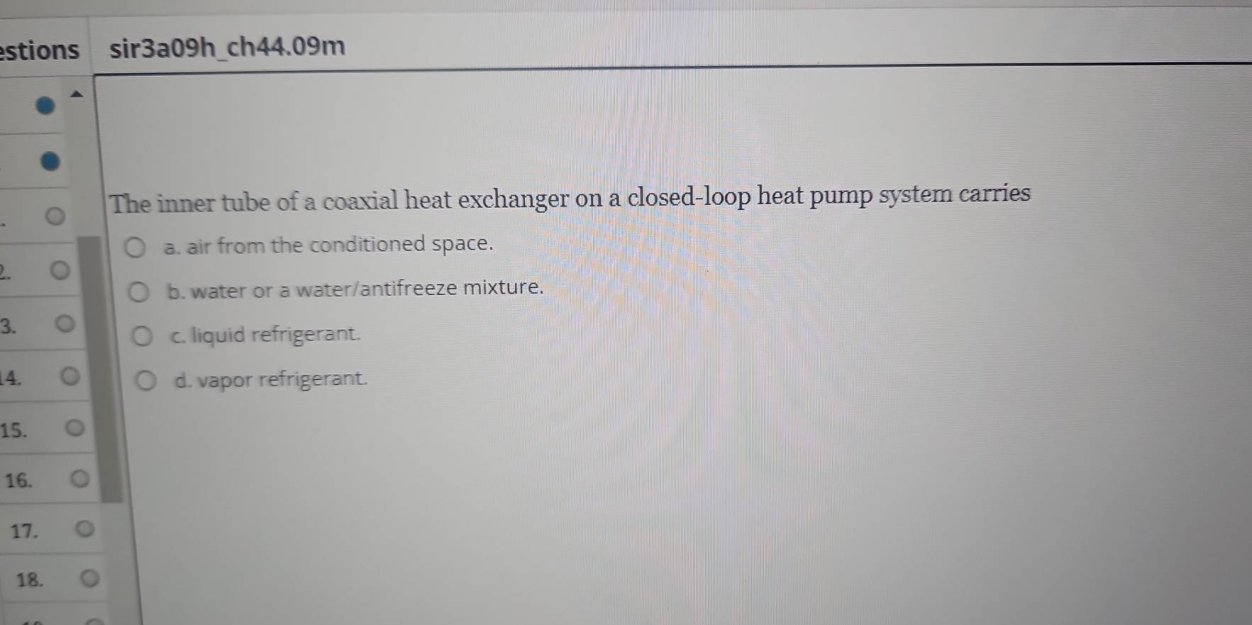 Solved: estions sir3a09h_ch44.09m The inner tube of a coaxial heat ...