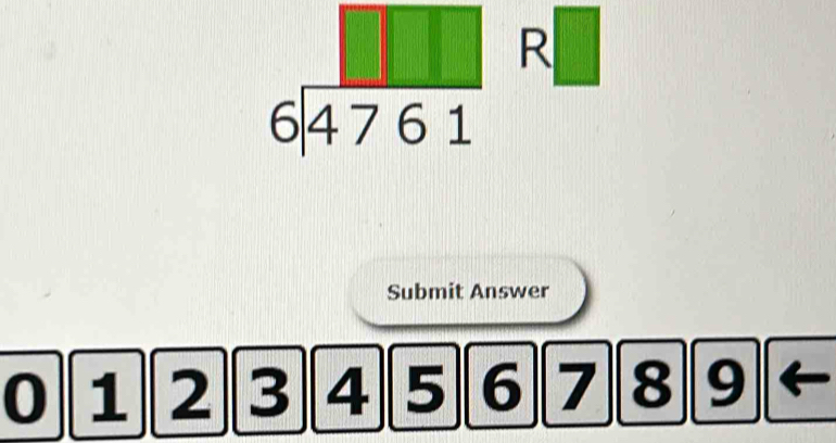 Solved: Submit Answer 0 1 2 3 4 5 6 7 8 9 [Math]