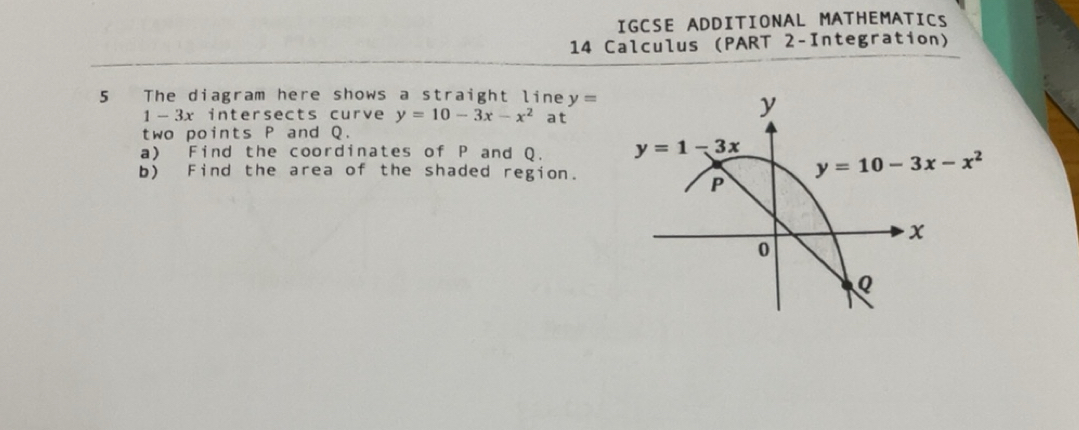 Selesai:IGCSE ADDITIONAL MATHEMATICS 14 Calculus (PART 2-Integration) 5 ...