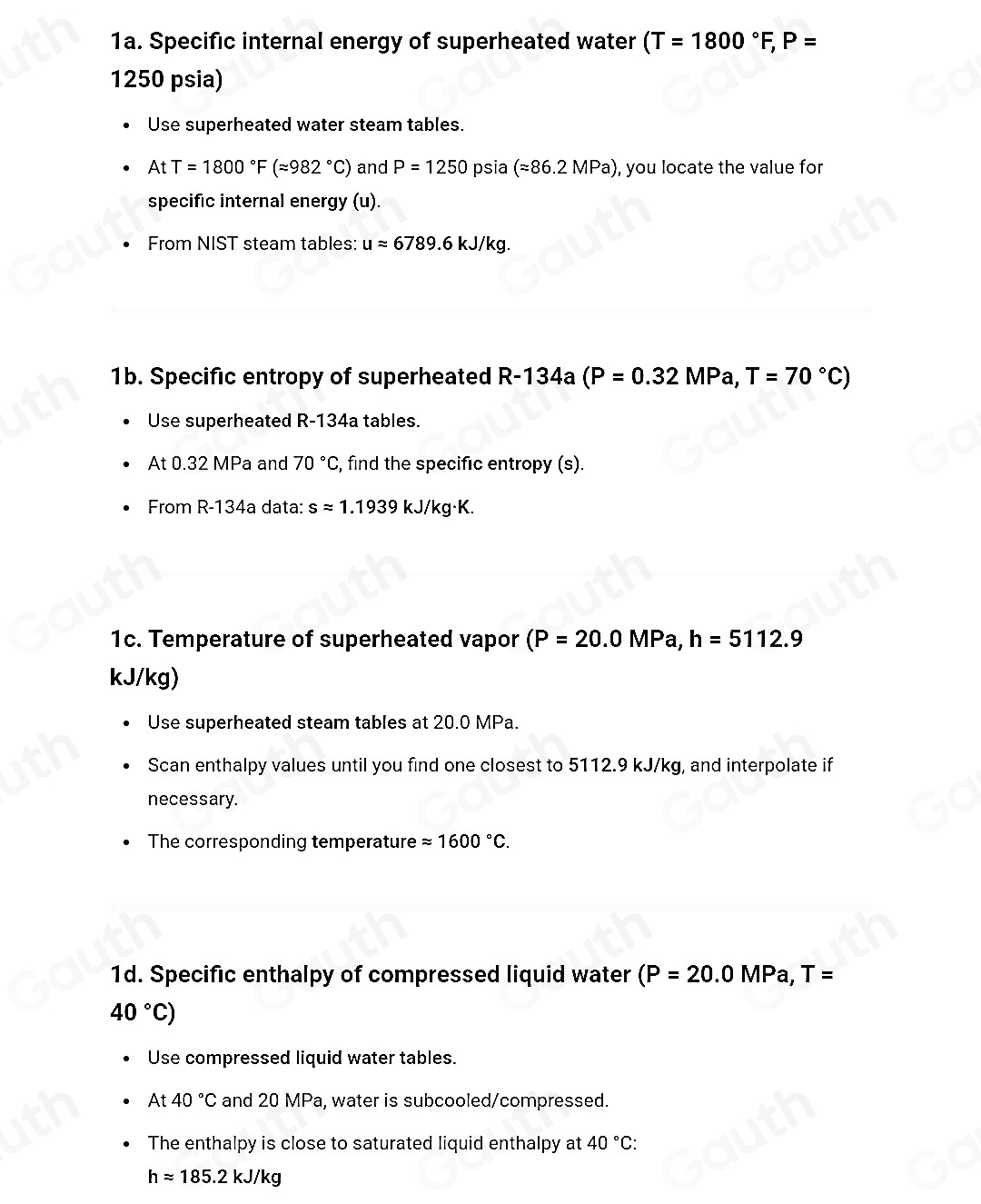 Solved: Compressed Liquías Answer the following questions. THIS ...
