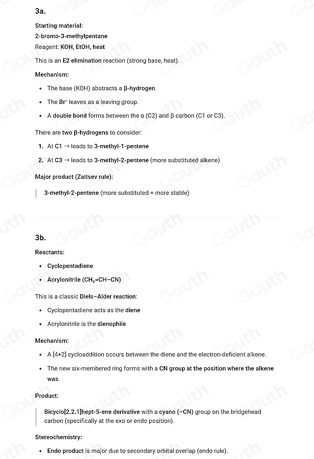 Solved: Draw the major organic product of the reaction and show the ...