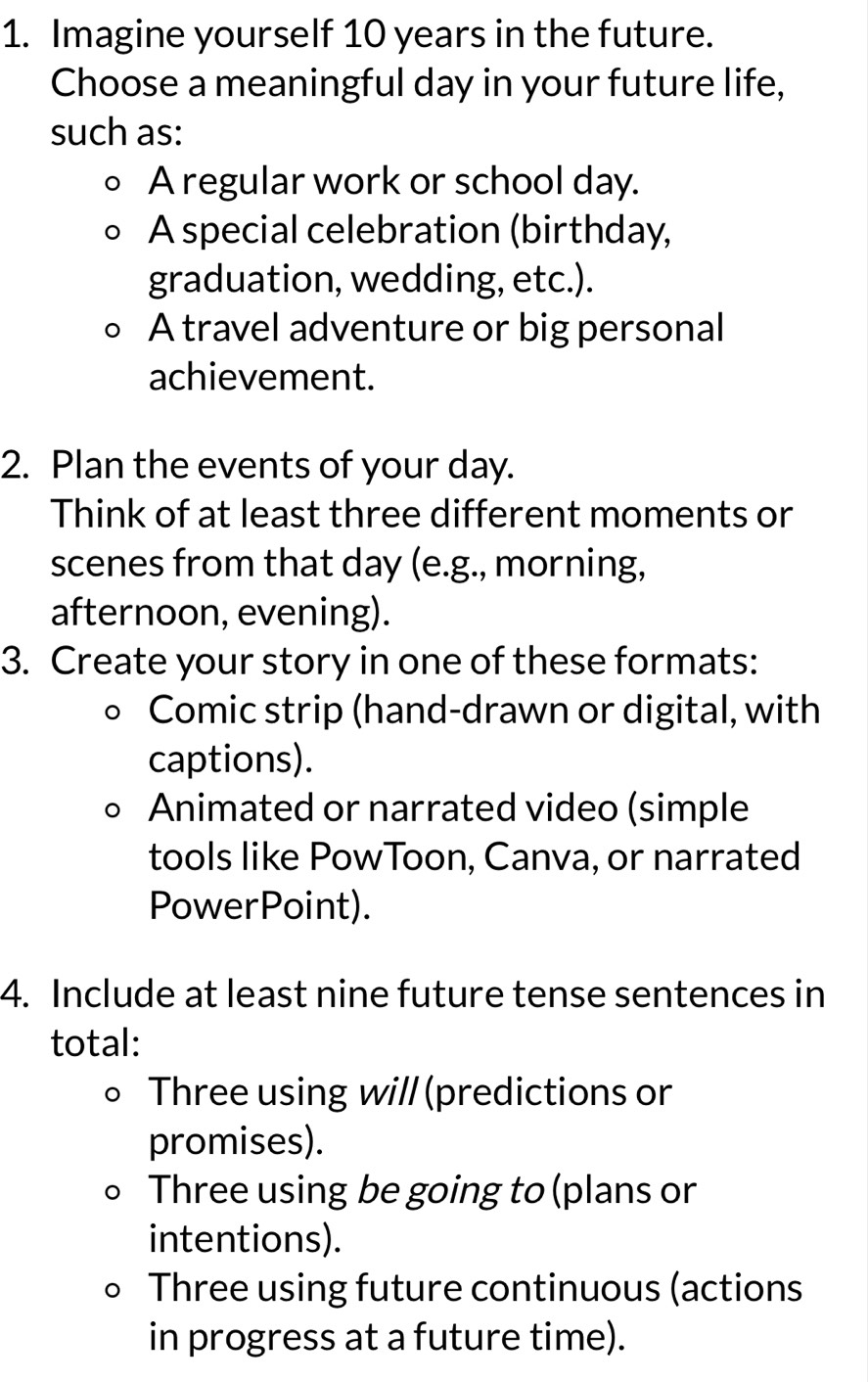 Resuelto:Imagine yourself 10 years in the future. Choose a meaningful ...
