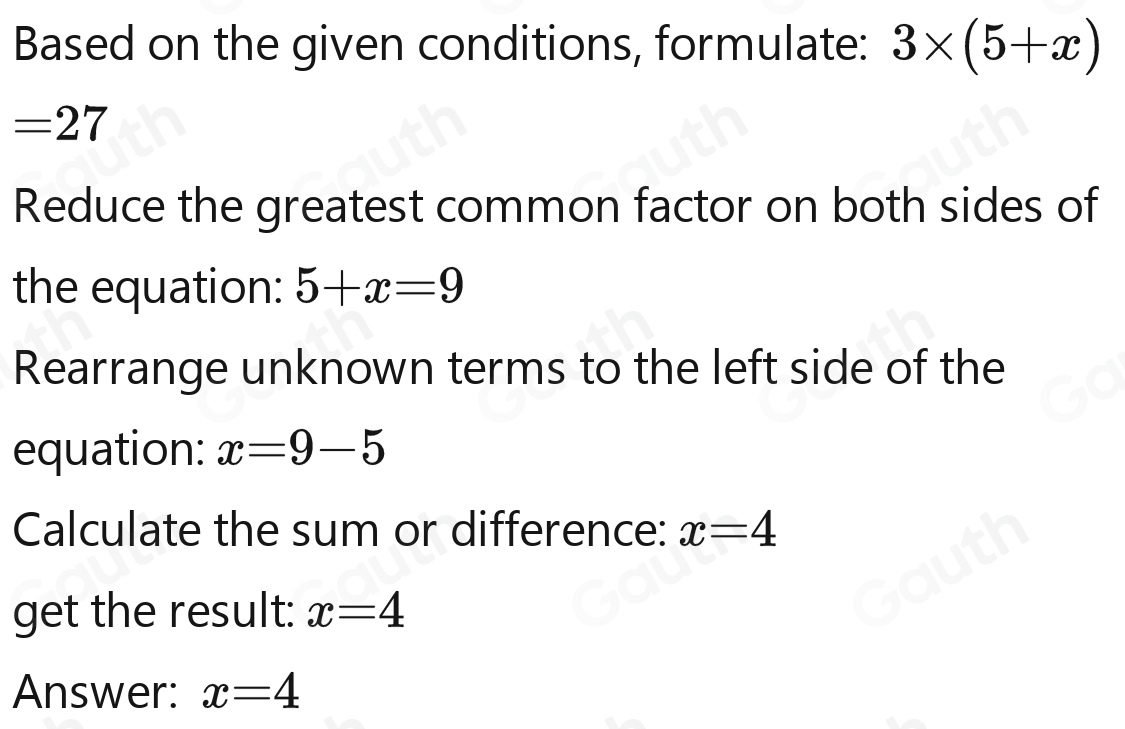 Solved: When 5 is added to a certain number and the result is ...