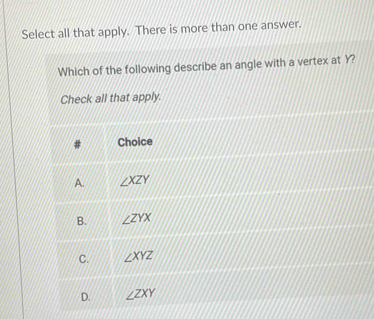 Solved: Select all that apply. There is more than one answer. [Math]