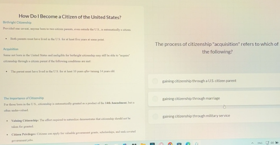แก้ไขแล้ว:How Do I Become a Citizen of the United States? Birthright ...