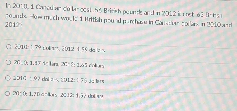 56 Dollars In English Pounds