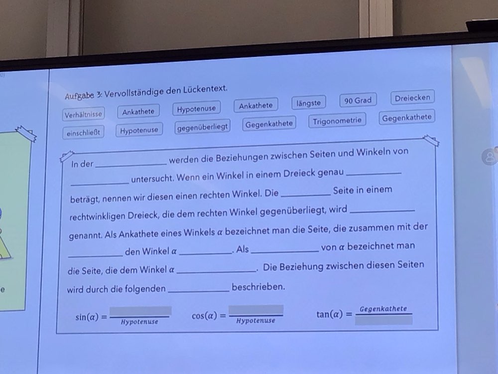 Gelöst:Aufgabe 3: Vervollständige den Lückentext. Verhältnisse ...