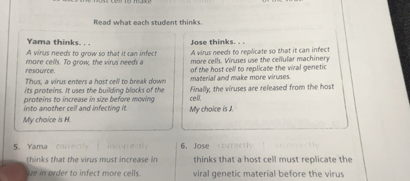 Solved: Ost cen to make Read what each student thinks. Yama thinks ...