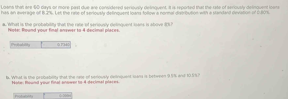 Solved: Loans that are 60 days or more past due are considered ...