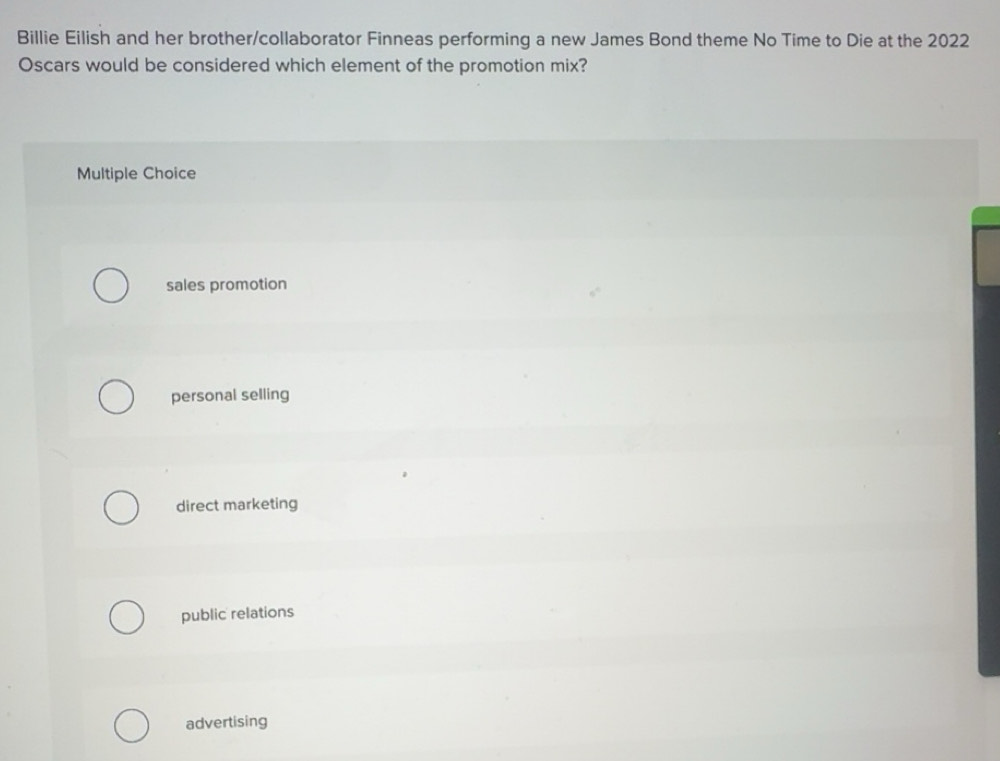 Solved: Billie Eilish and her brother/collaborator Finneas performing a ...
