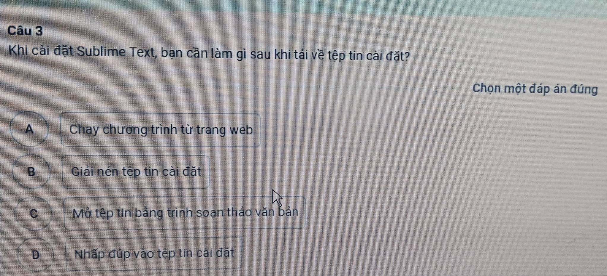 Giải quyết:Khi cài đặt Sublime Text, bạn cần làm gì sau khi tải về tệp ...