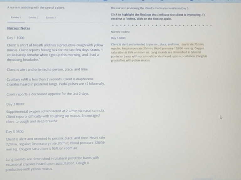 Solved: A nurse is assisting with the care of a client, The nurse is ...