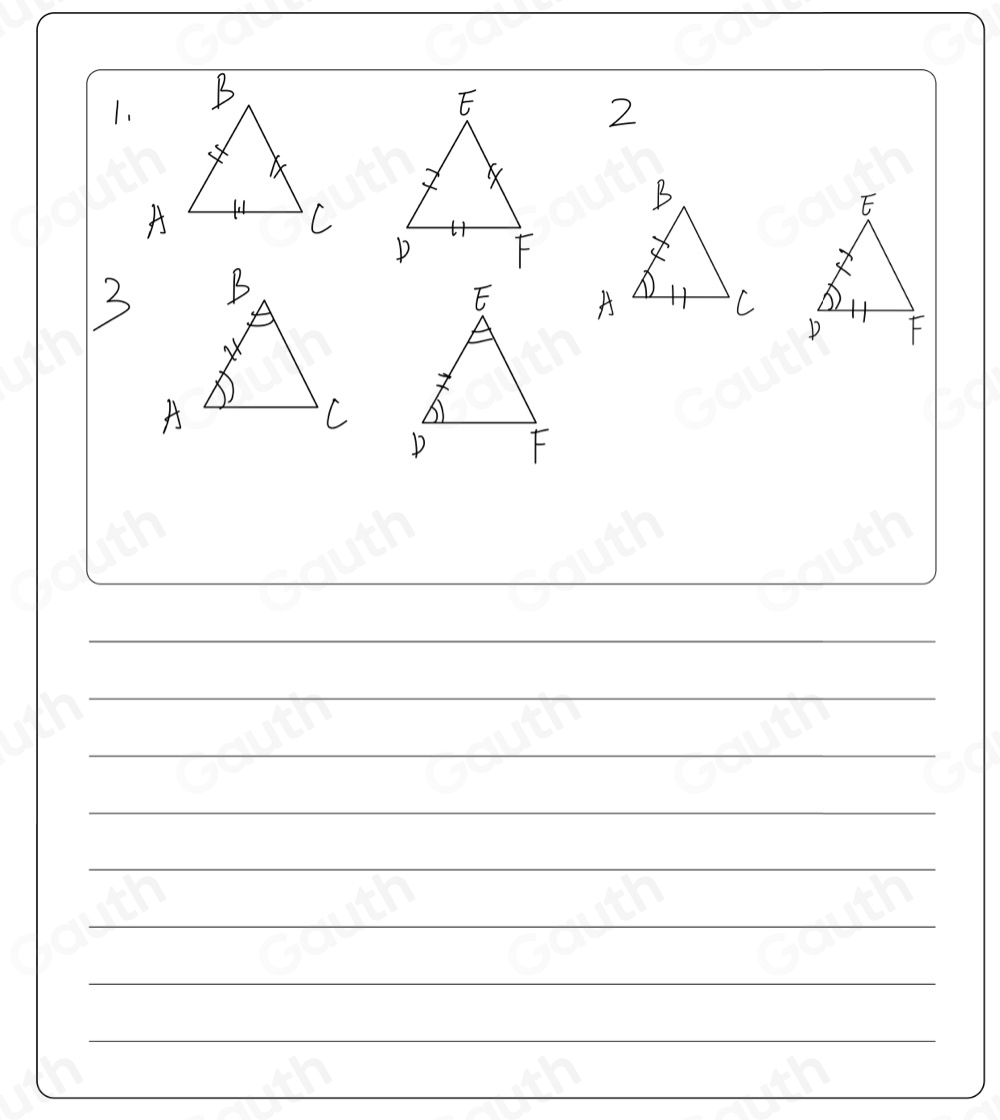Solved: PERFORMANCE TASKS 2 (TRIANGLE CONGRUENCE) THIRD QUARTER ...
