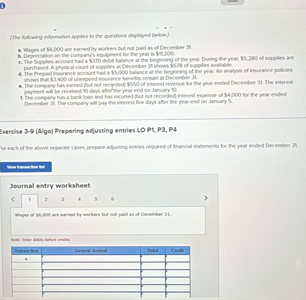 Solved: [The following information applies to the questions displayed ...