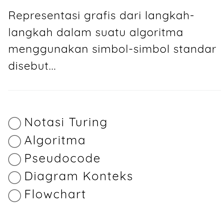 Telah dijawab:Representasi grafis dari langkah- langkah dalam suatu ...