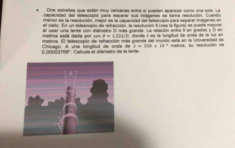 Solved: Dos estrellas que están muy cercanas entre sí pueden aparecer ...