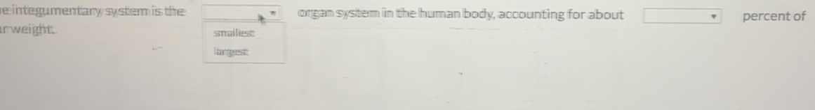 Solved: integumentary system is the organ system in the human body ...