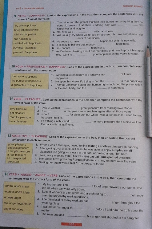 Risolto:USCABNARY sECToN ? fle 6 - fELINGs aNd eMNtiONs 9 VERB ...