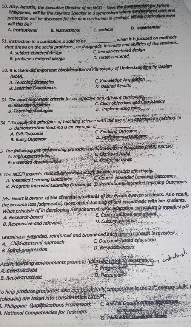 Solved: Atty. Agustin, the Executive Director of an NGO - Save the ...
