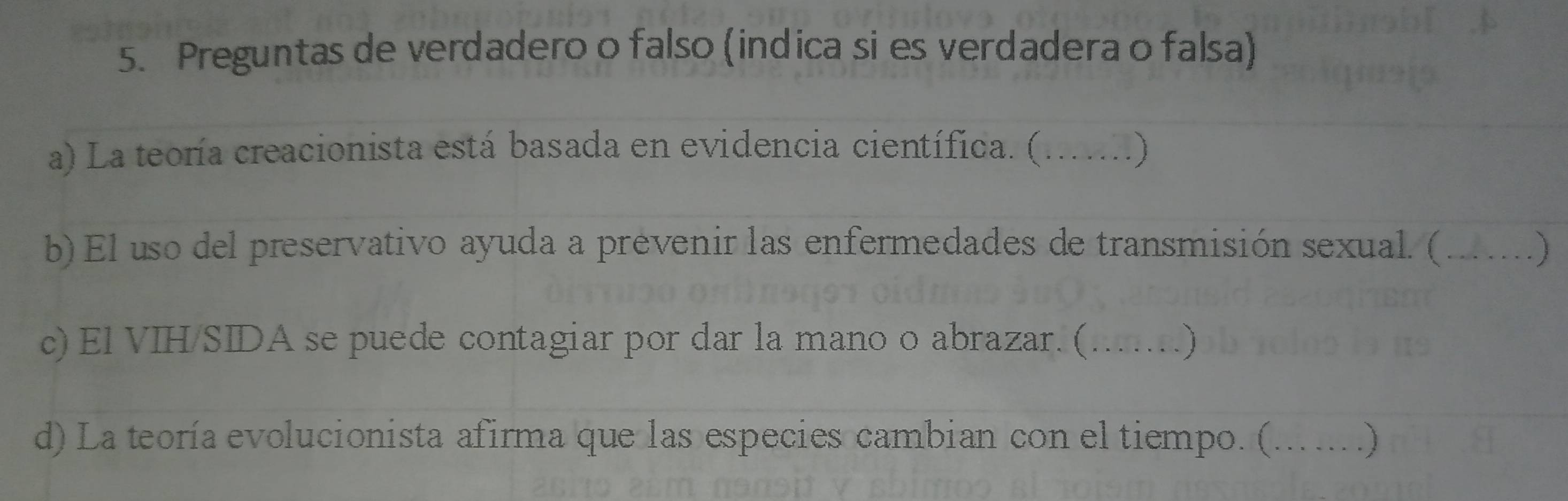 Resuelto:Preguntas de verdadero o falso (indica si es verdadera o falsa ...