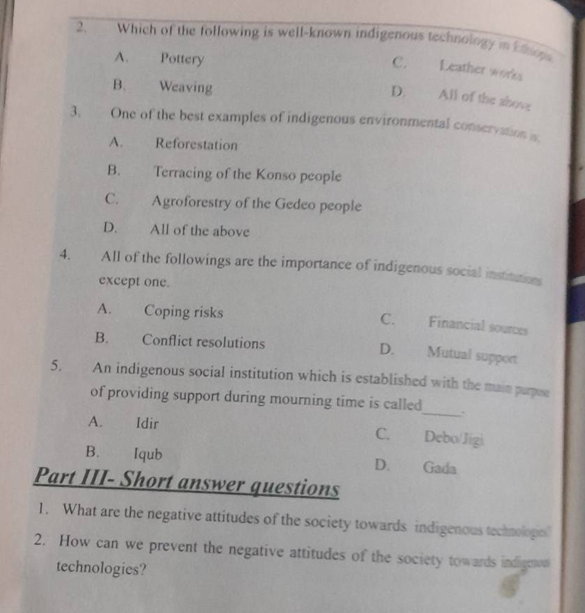 Résolu :Which of the following is well-known indigenous technology in ...