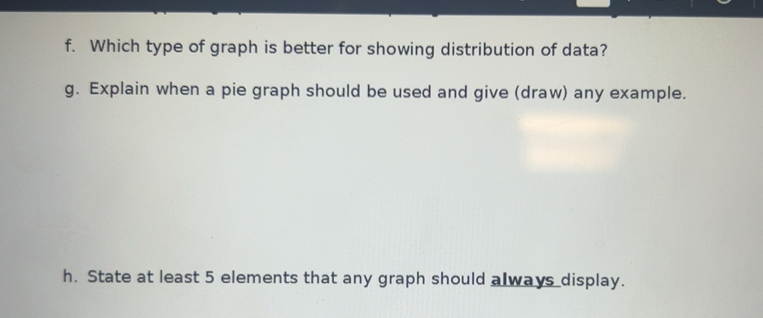 Solved: Which type of graph is better for showing distribution of data ...