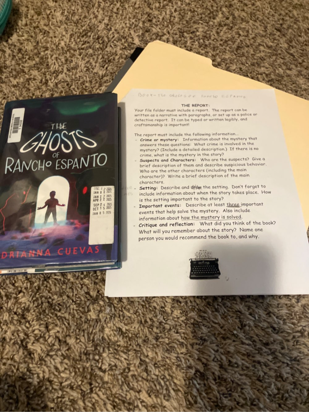 Solved: THE REPORT: Your file folder must include a report. The report ...