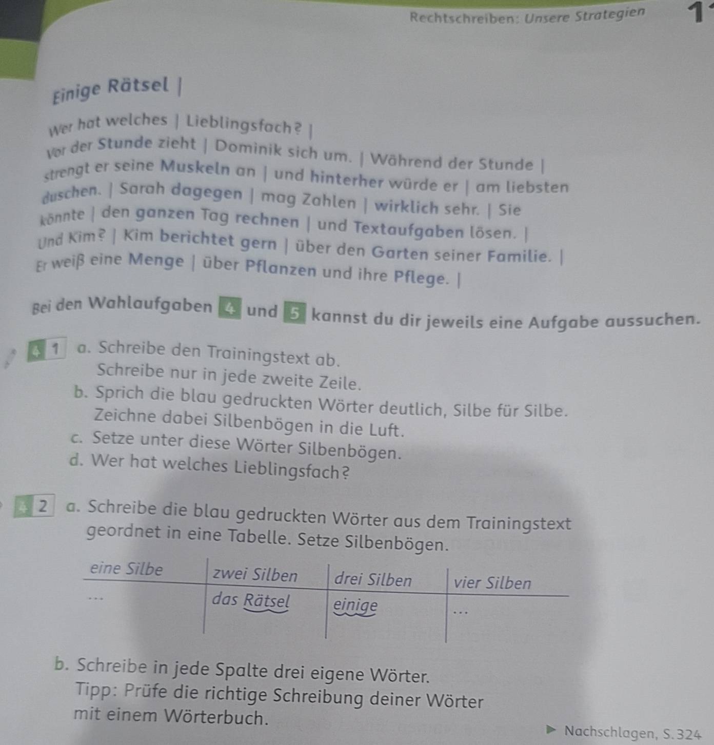 Gelöst:Rechtschreiben: Unsere Strategien 1 Einige Rätsel Wer hat ...