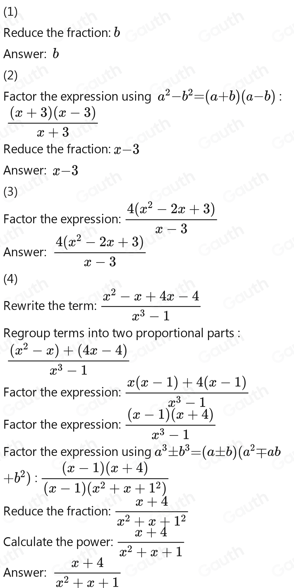Solved: Learning Task 2. Simplify the following rational expressions. Do it in your notebook. 1 ...